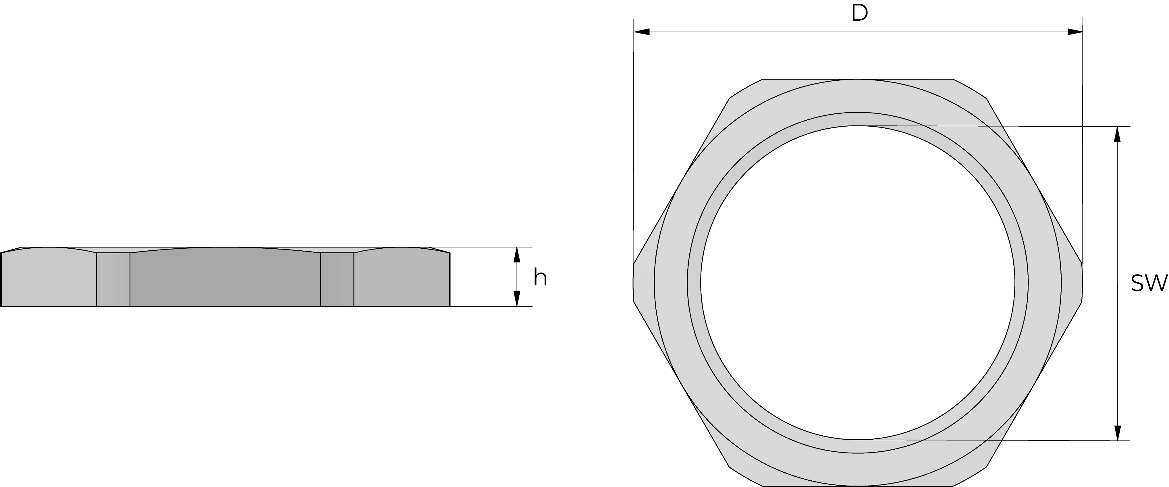 Metal Locknuts